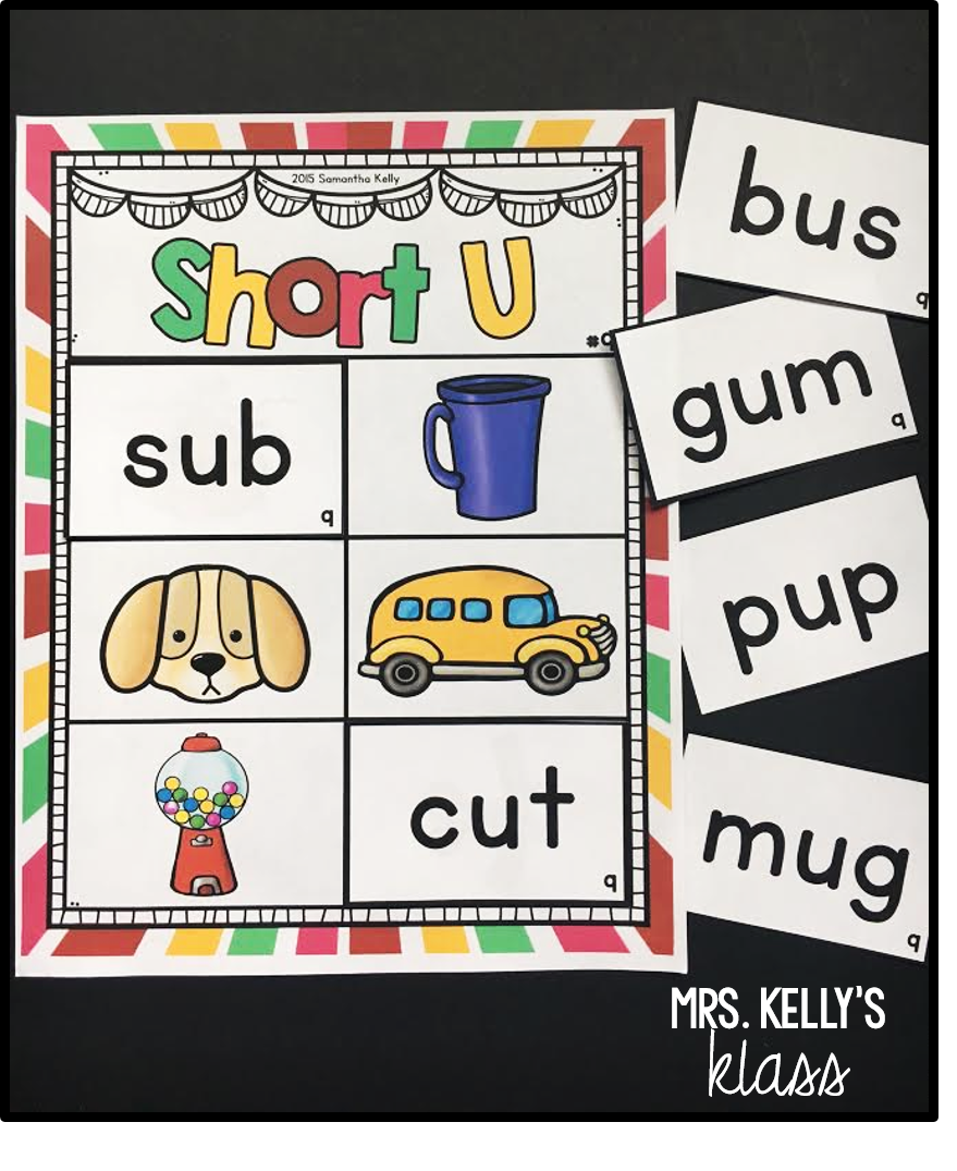 Mrs. Kelly's Klass: CVC Fun and freebies!