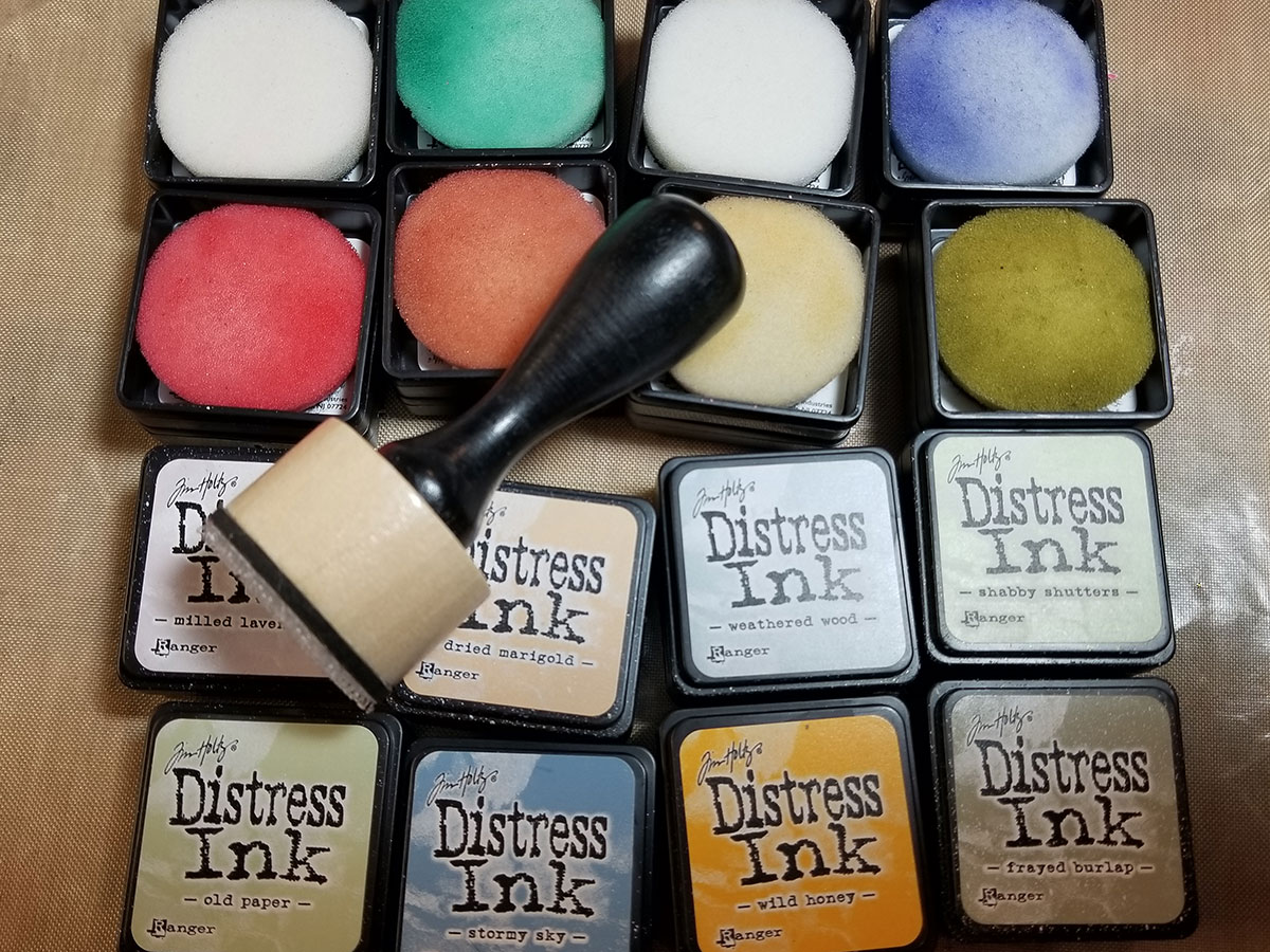 Amethystcat Designs: Stamping with Seleise: Distress Inks!!