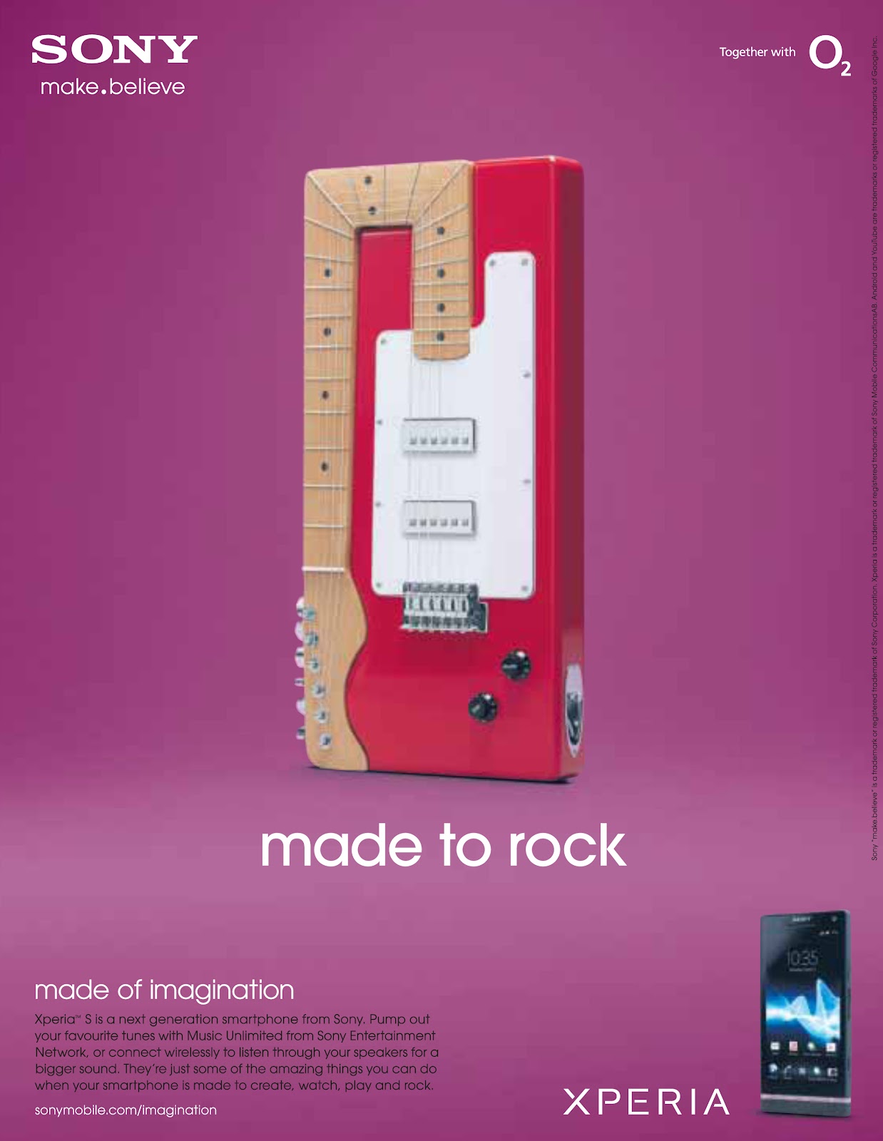 Artsy Fartsy Stuff: Sony Xperia Ad