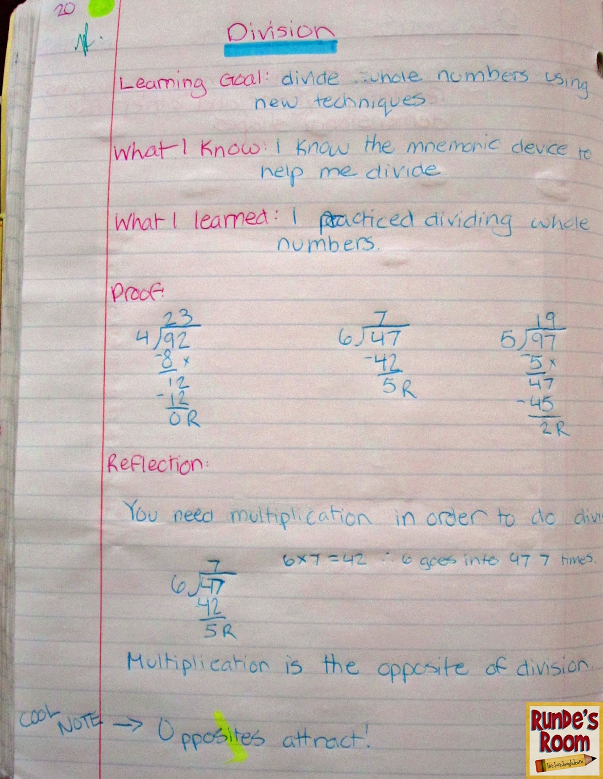 Math Journal Sundays: Polygons and Division | RUNDE'S ROOM