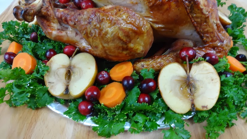 Fácil - Pavo Horneado y Salsa para Servirlo (Gravy)