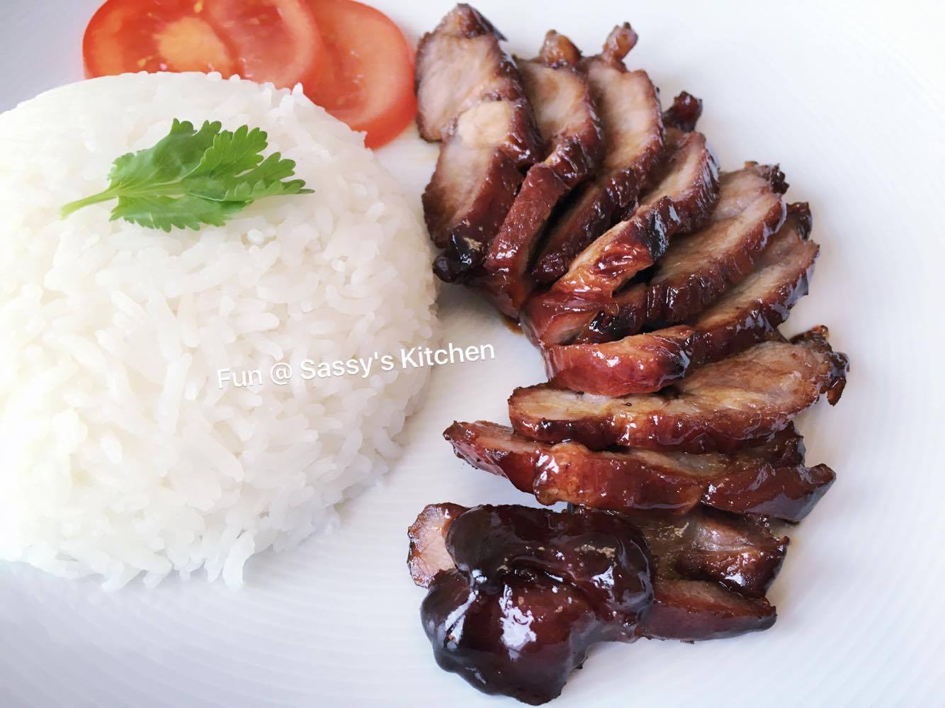 Plate & Palate: Char Siew (Pork) 叉烧肉 by Angela Seah Thulin
