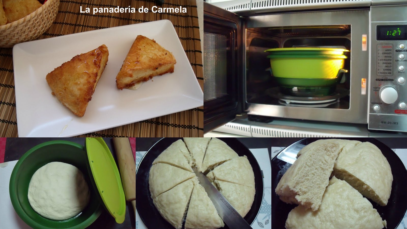 LA PANADERÍA DE CARMELA: CON VAPOR Y FRITURA - PAN EN TEMPURA