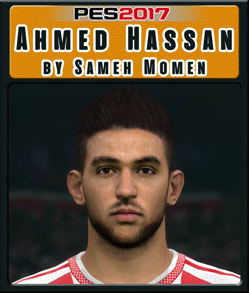 pes-modif: PES 2017 Ahmed Hassan face by Sameh Momen
