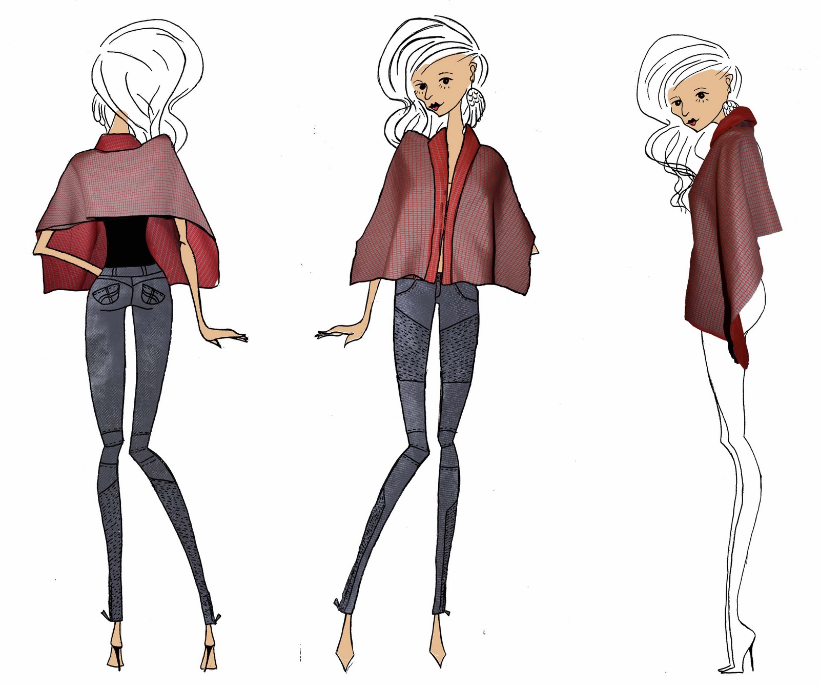 Captivating: Turned Back Collar Jacket