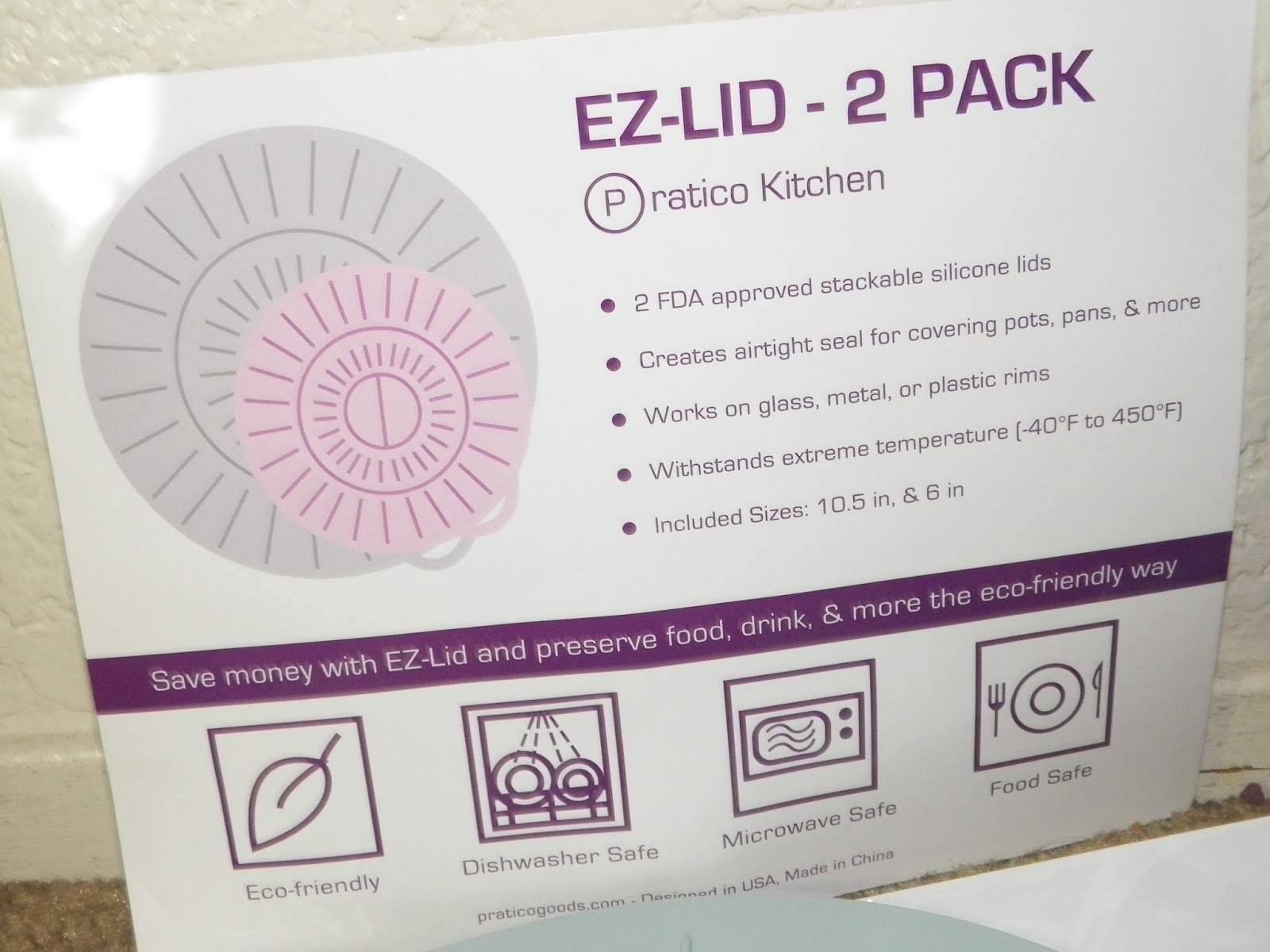 mygreatfinds: EZLid Silicone Lid And Food Cover Review