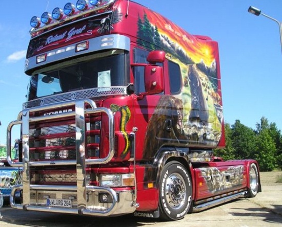 TIR, KAMYON, ÇEKİÇİ, KAMYONET: Modifiyeli Kamyonlar