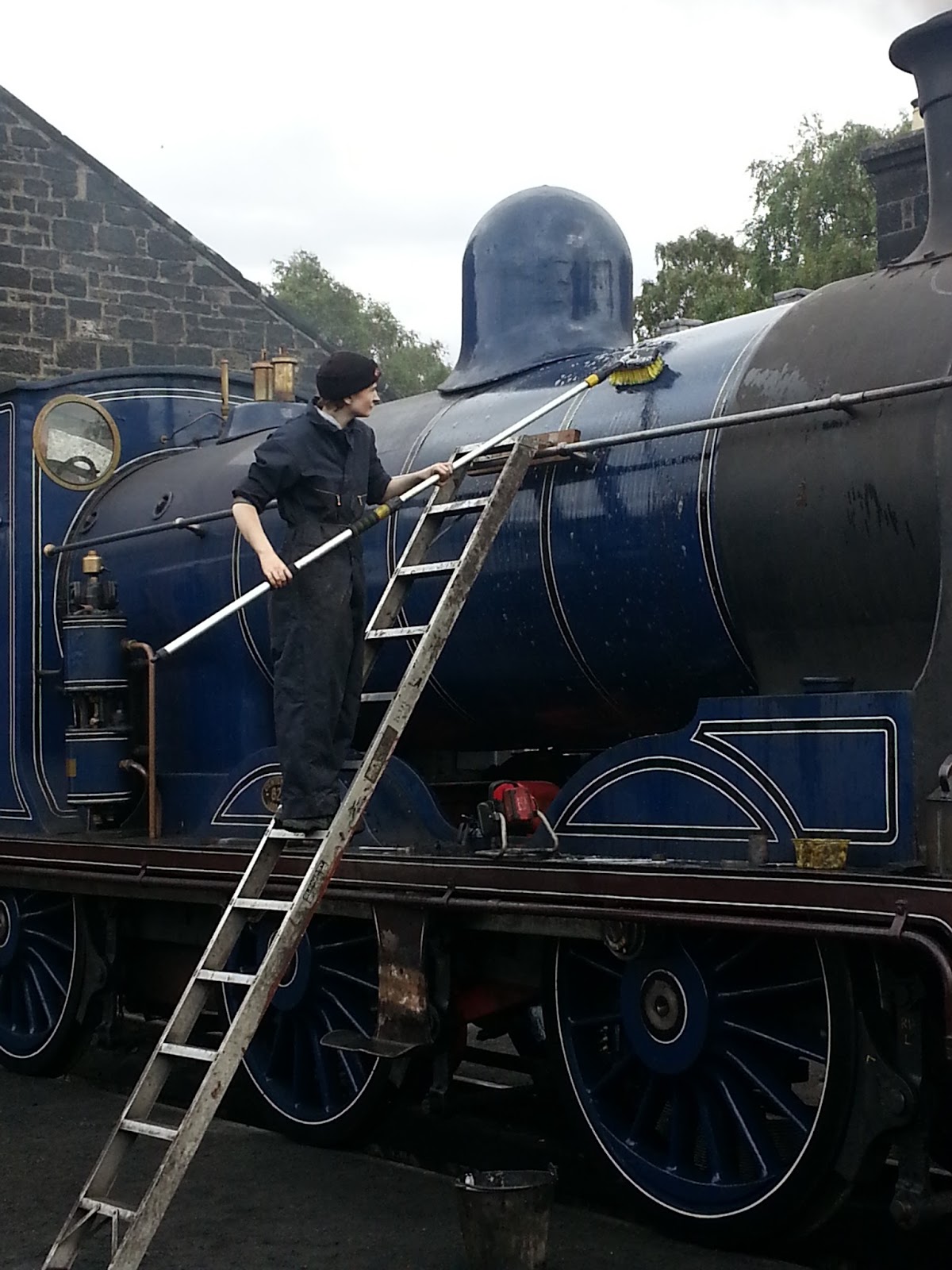 Caley 828: More Steam....