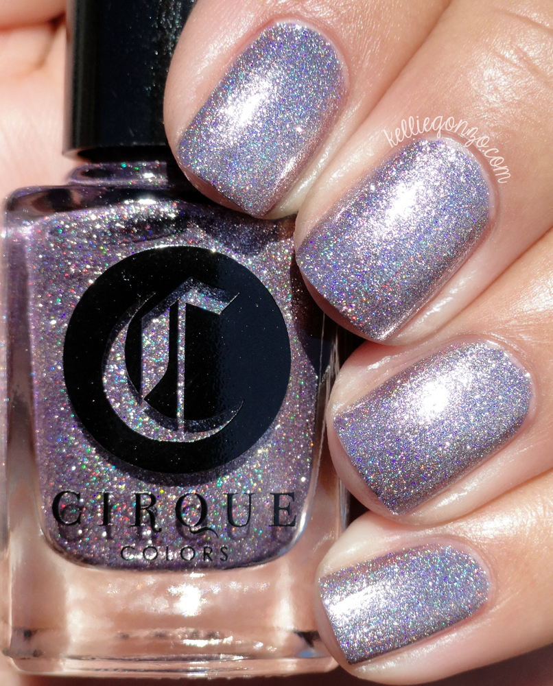 KellieGonzo: Cirque Colors Speckled & Sparkled Collection Swatches & Review