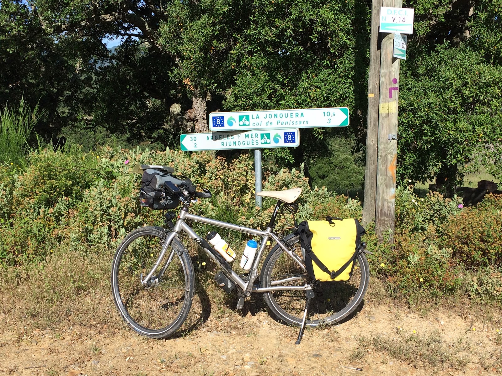 Eurovelo 8.Mediterranean Route to Spain.