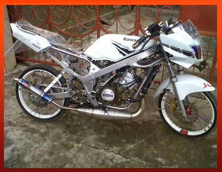 Modifikasi Kawasaki Ninja 150 R Ceper , Velg TDR Terbaru ~ Simple Acre