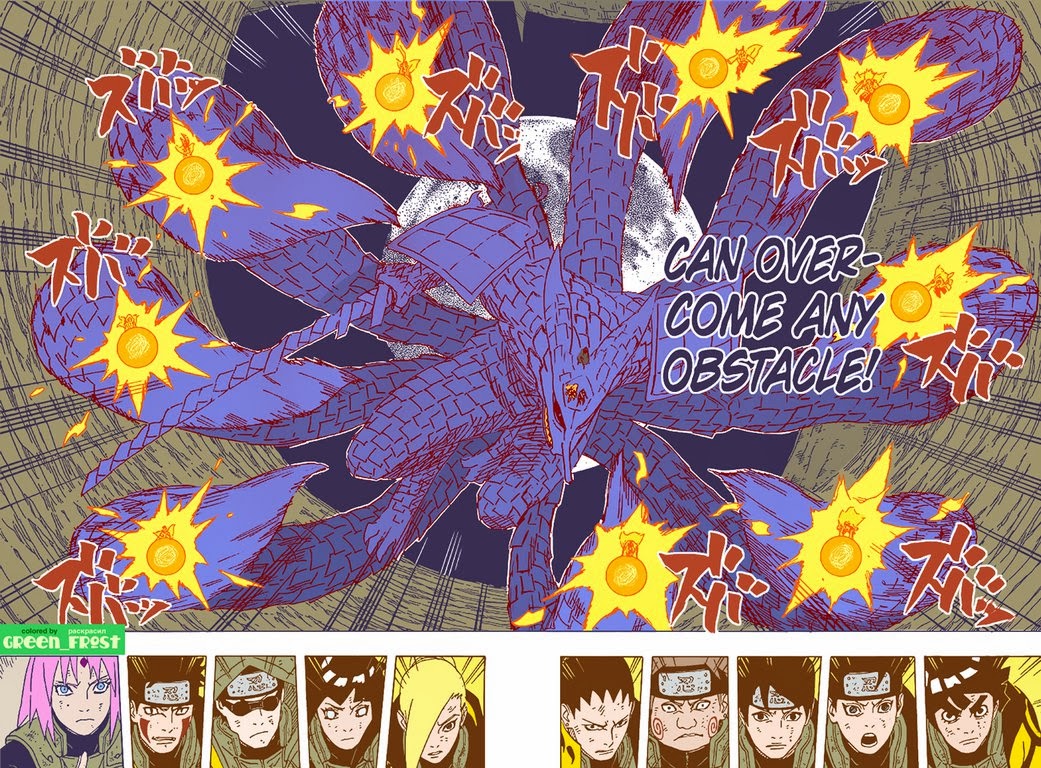 Kyuubi Susanoo Armor Mode | Animecomzone