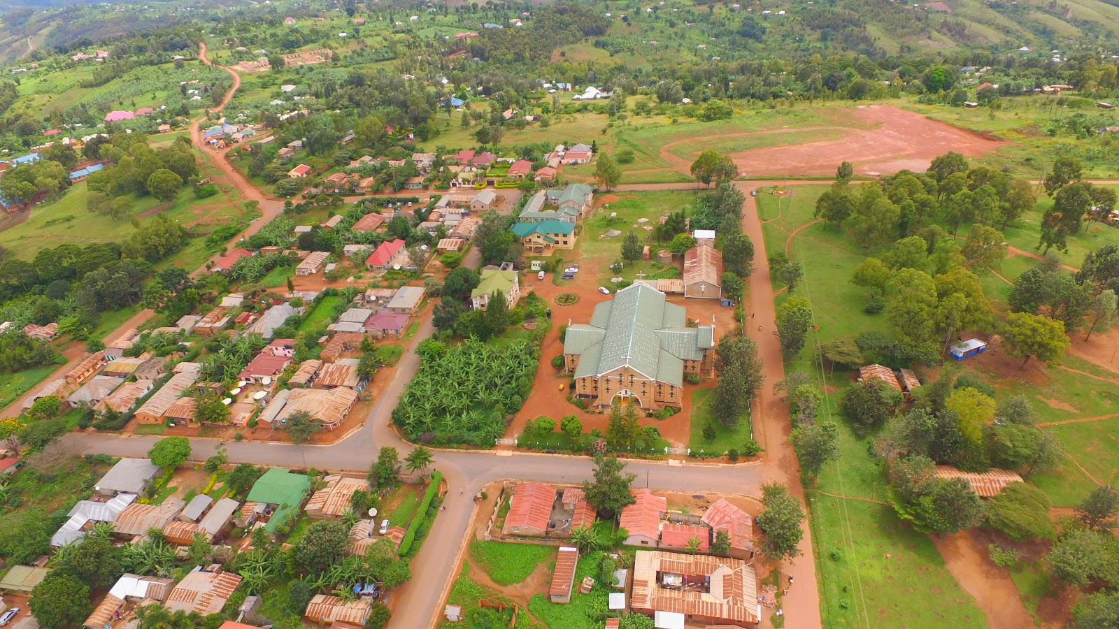 MWONEKANO WA MJI WA KAYANGA -KARAGWE - KAGERA - TANZANIA