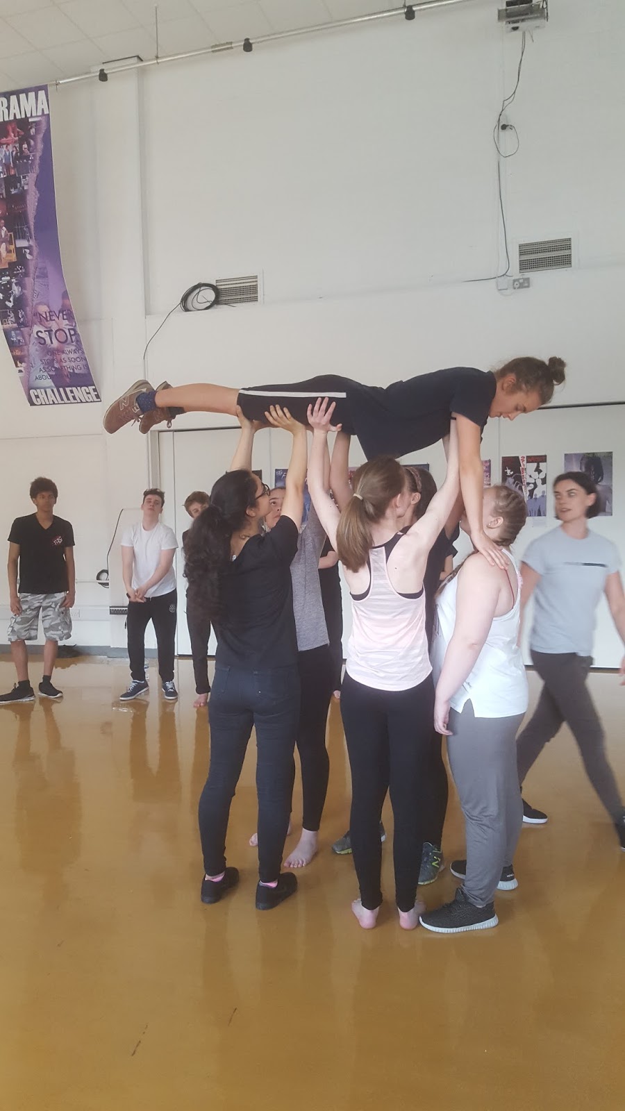 BTEC Drama : Frantic Assembly/Berkoff