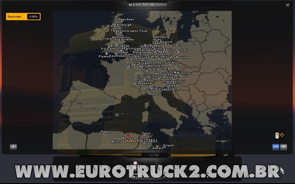 BRASIL MOD´S TRUCK:::....: Mapa TruckSim V.1.5 (ETS 2)