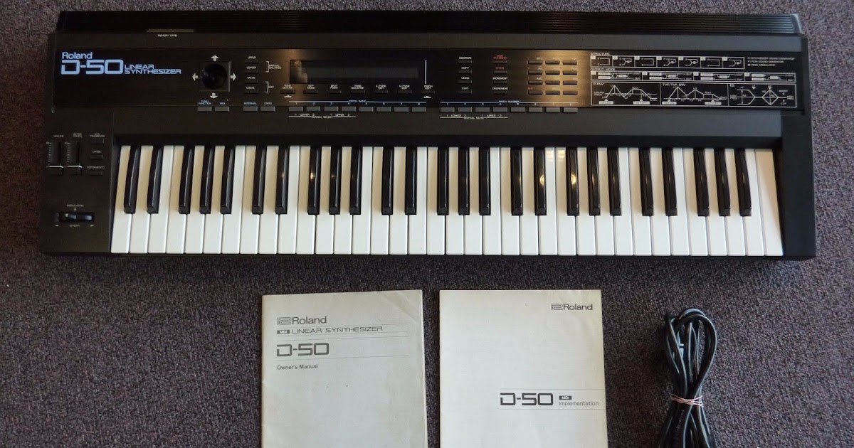 MATRIXSYNTH: ROLAND D-50 Linear Synthesizer in Excellent Condition