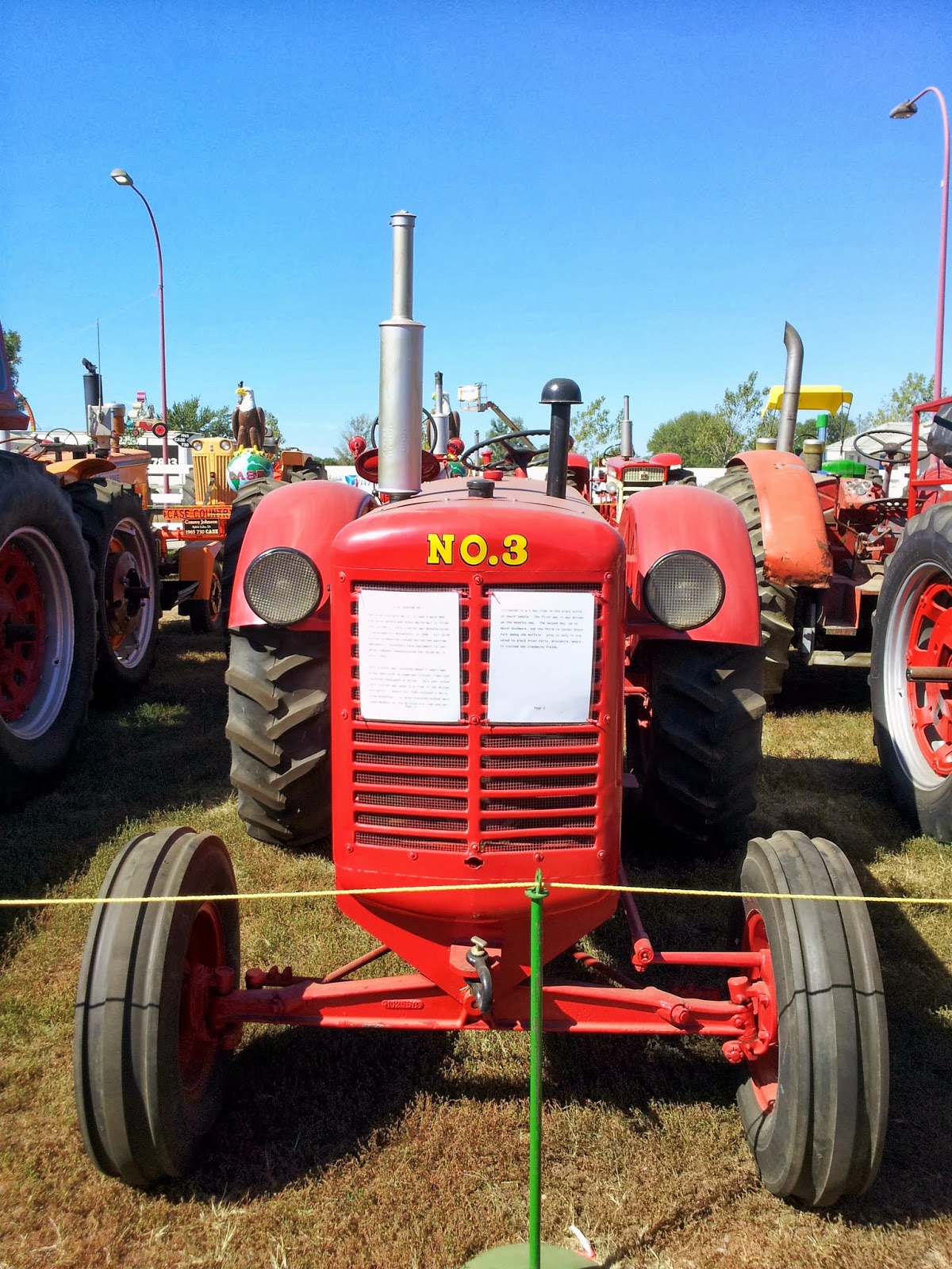 History and Culture by Bicycle: Clay County Fair: Vintage Tractors ...