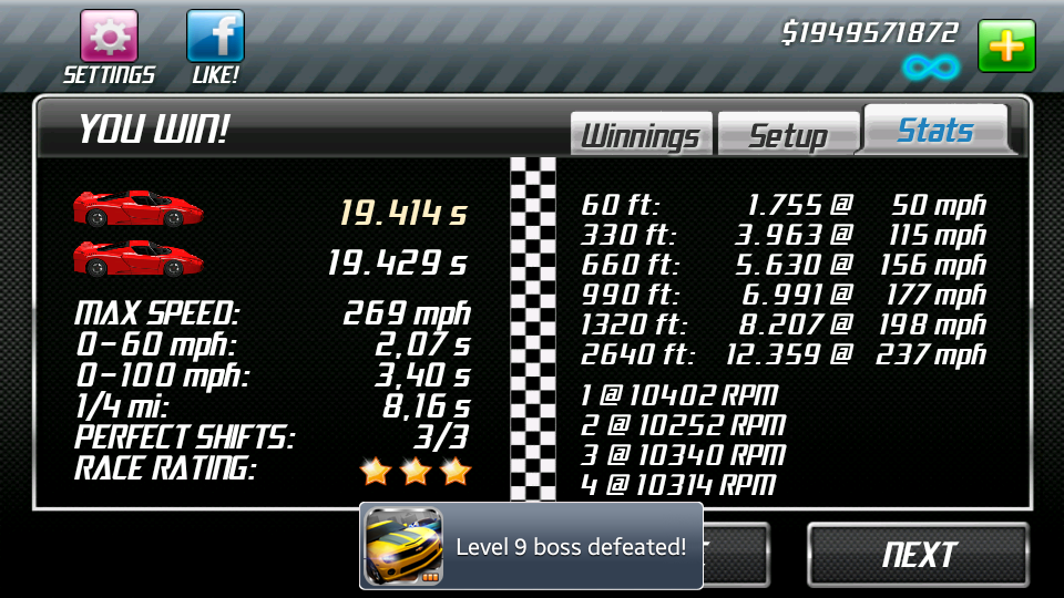 Drag Racing Tune Car V.1.5: 2016