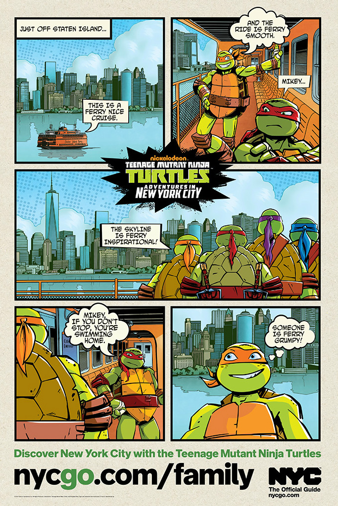 NickALive!: NYC & Company And Nickelodeon Announce The Teenage Mutant ...