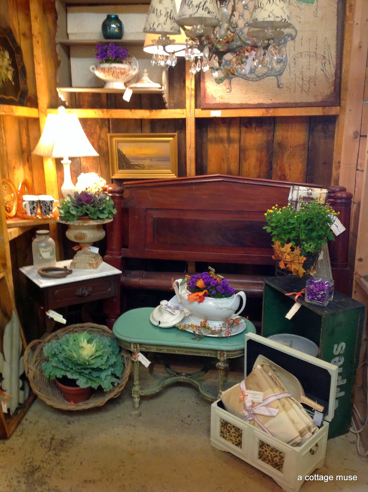 A Cottage Muse: vintage fall market weekend 2013 part two...