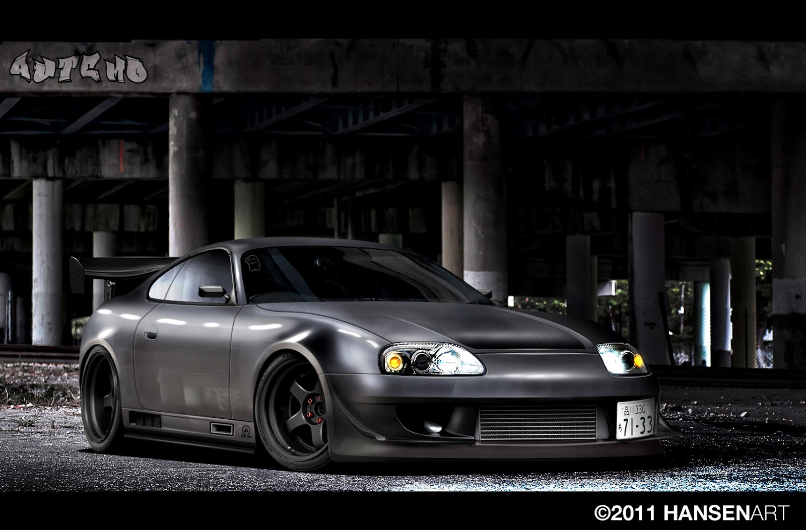 Toyota SUPRA tuning by Autemo artists