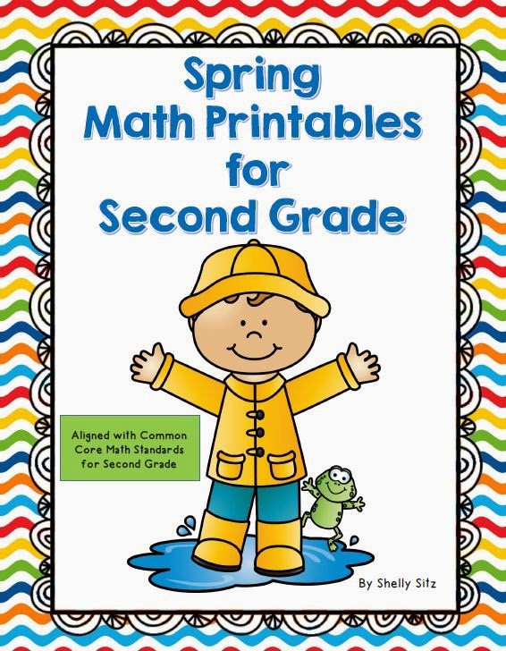 Spring Math Packet and a Giveaway - Second Grade Teaching Blog