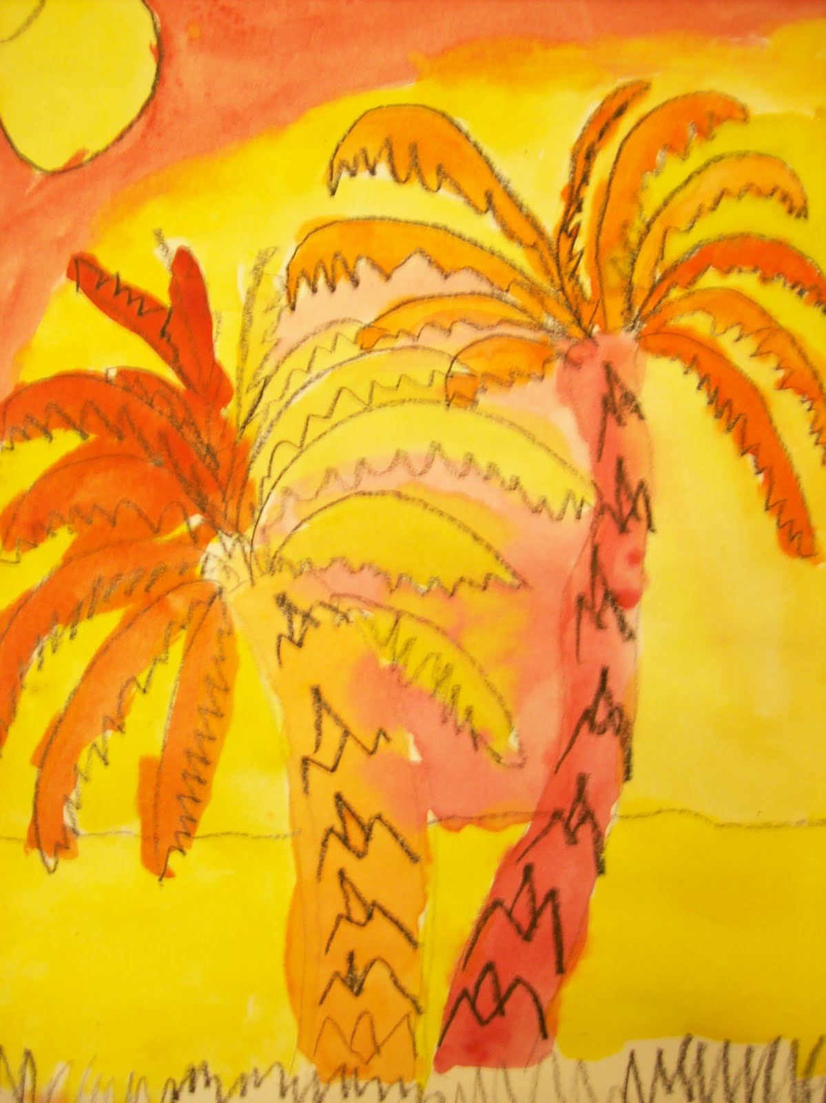 CCE Art Happenings: Analogous Color Exercises
