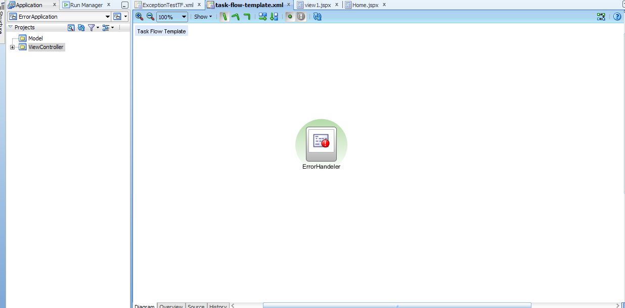 Exception Handling in ADF