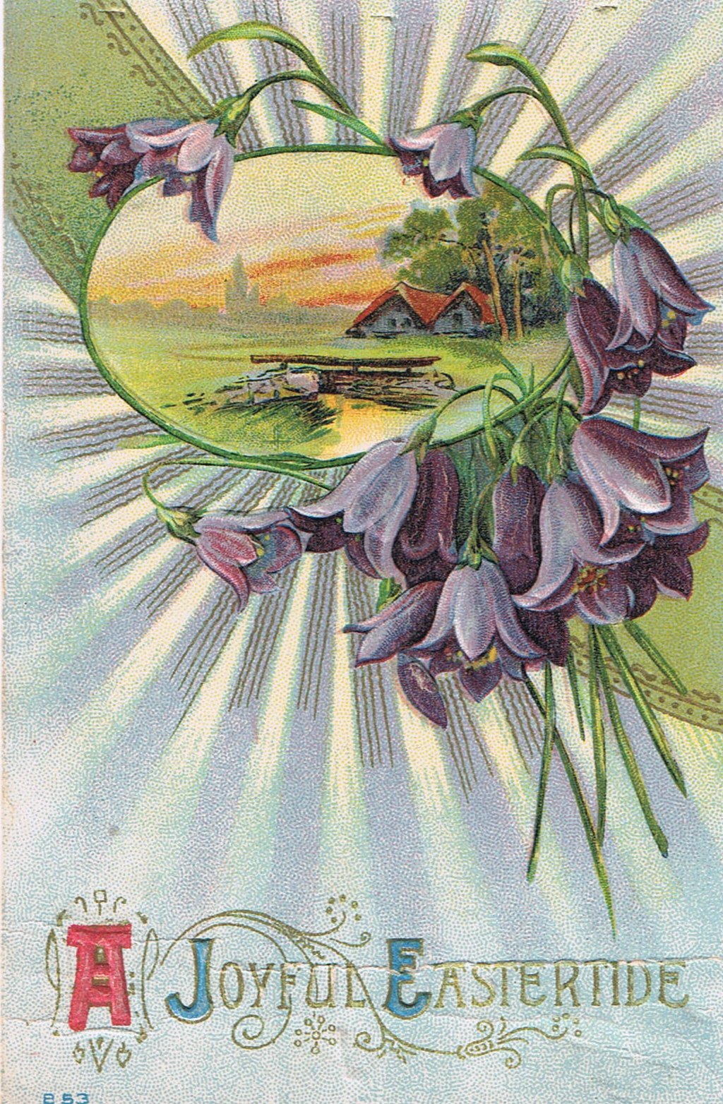 Lilac & Lavender: Vintage Easter postcards