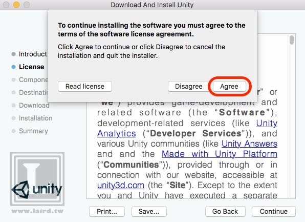 [ Unity ] [ Mac OS X ] 如何安裝 Unity 遊戲引擎 | Laird Studio