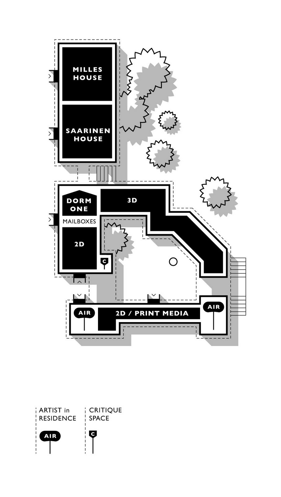 MACKENZIE M SCHUBERT: Cranbrook Campus Map