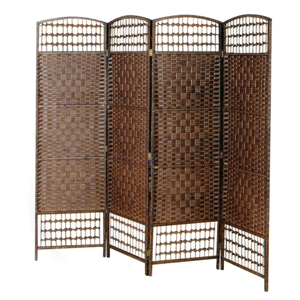 Deco: Paravan de bambus impletit pentru interior si exterior