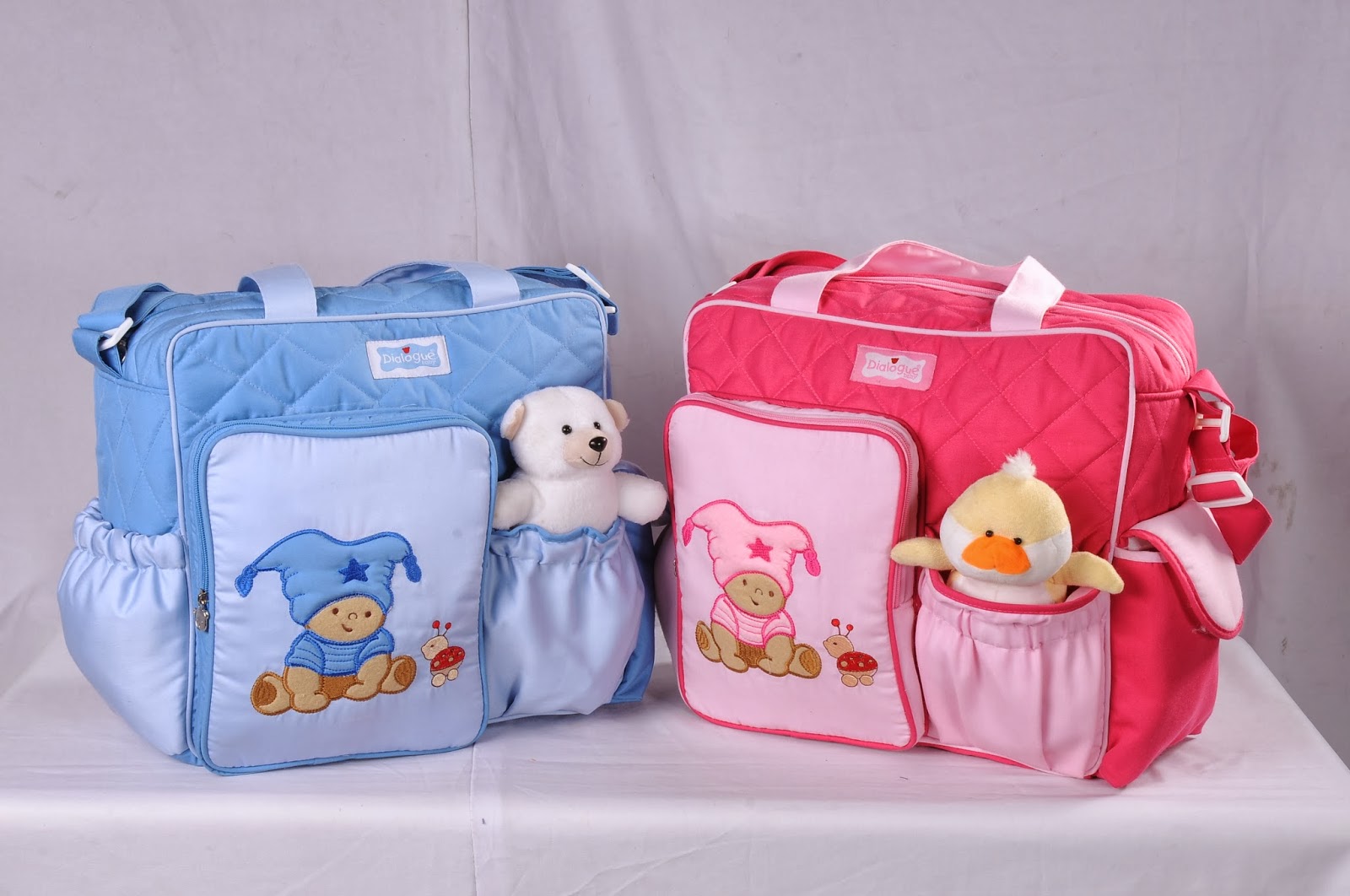 Tas Baby Blue Pink Collection
