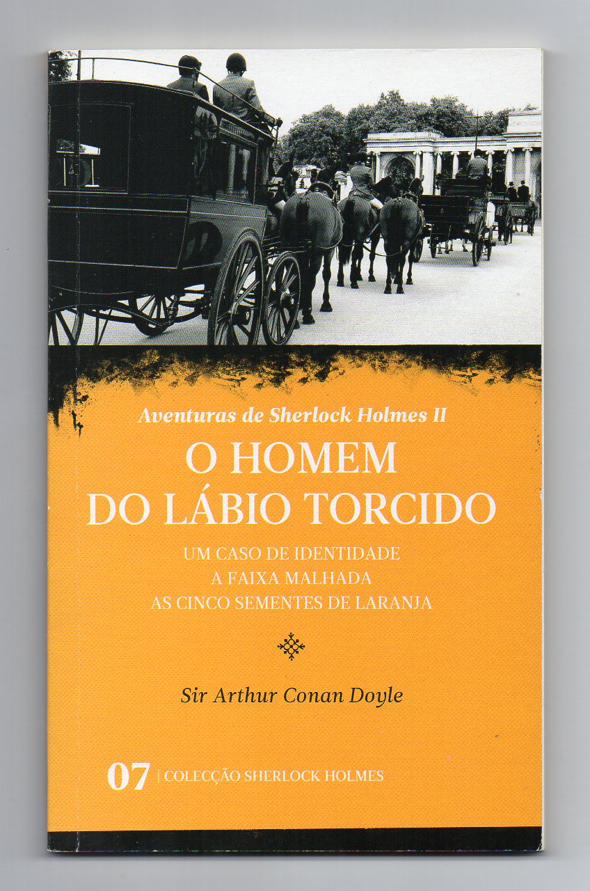 OS LIVROS DO SÓTÃO: Sherlock Holmes: O homem do lábio torcido
