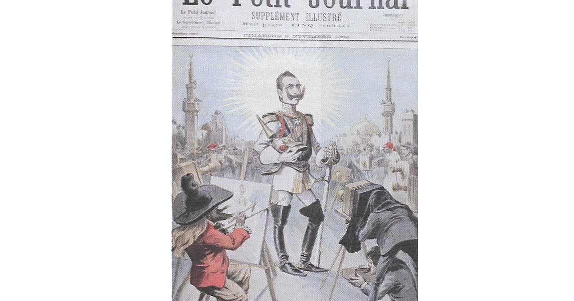 Veredas do Tempo: Charge: Caiser Guilherme II