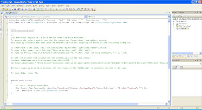 MS BI Blog: SSIS:Automated Unit Testing