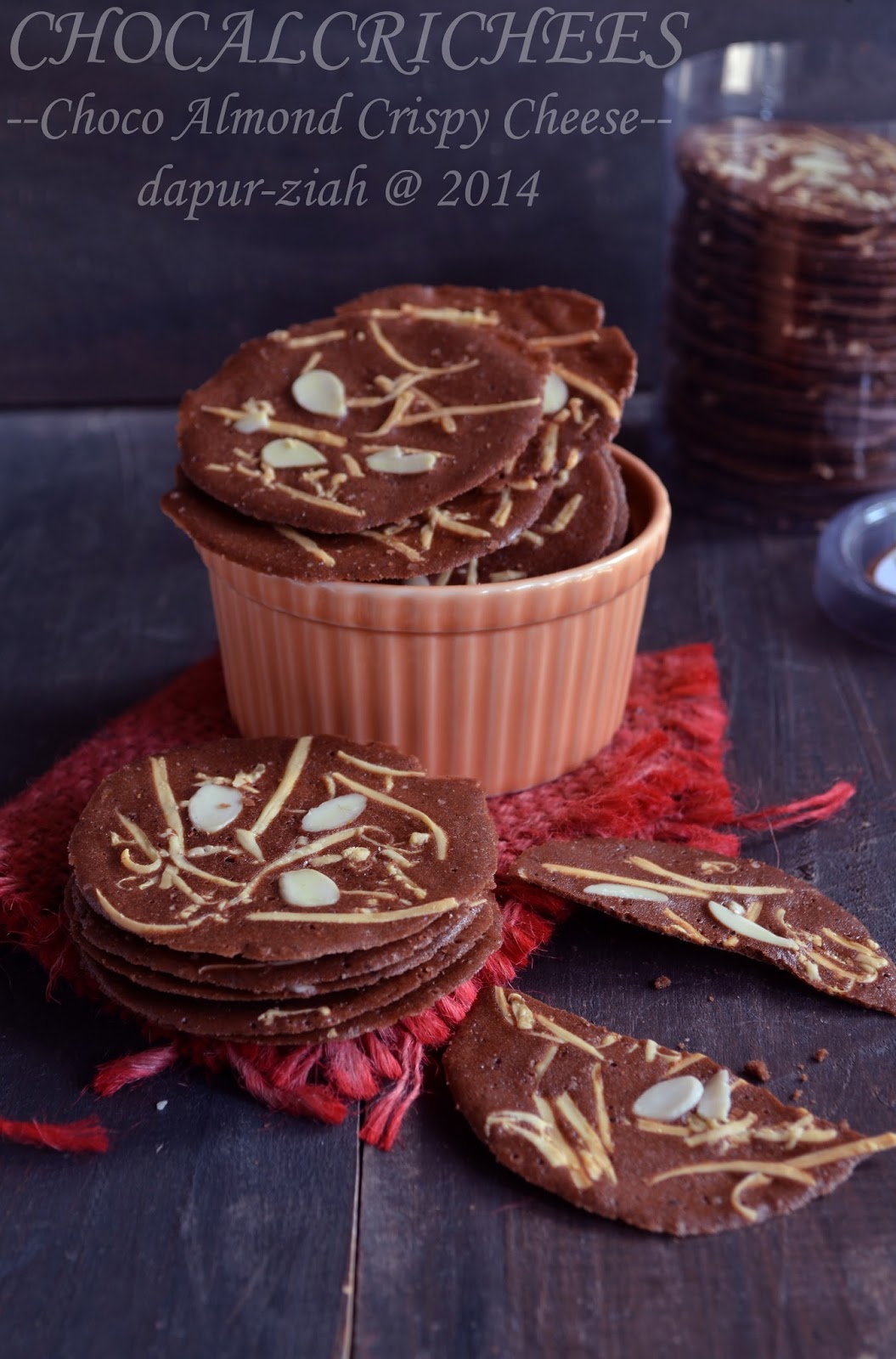 dapur-ziah by mama'e Zie: Choco Almond Crispy Cheese