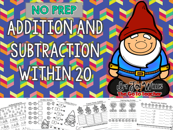 The Go To Teacher: Math Fact Fluency