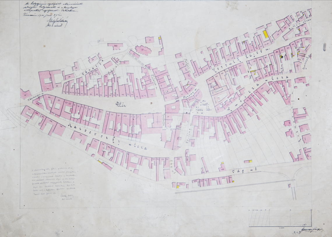 Transformačné uzly v obraze mesta: mapy mesta Trenčín