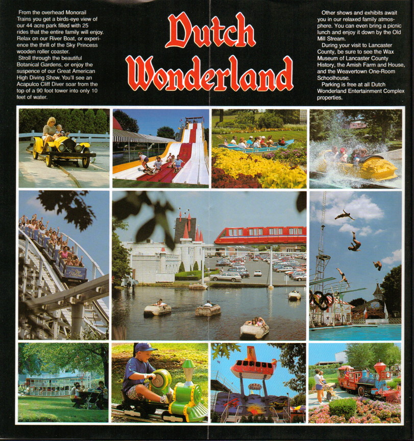 NewsPlusNotes: From The Vault: Dutch Wonderland 1996 Brochure
