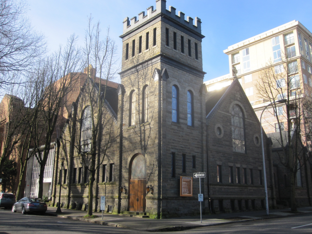 Alan's Blog of Randomness: Downtown Portland Church Walking Tour