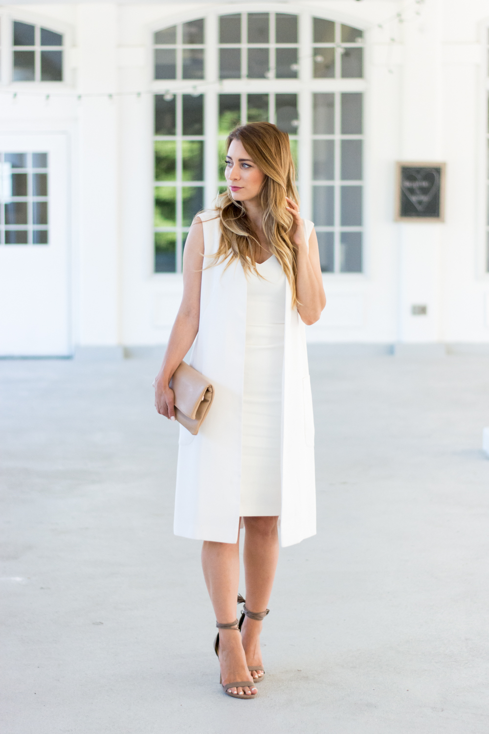 OOTD - White Plus Grey Equals Summer | La Petite Noob | A Toronto-Based ...