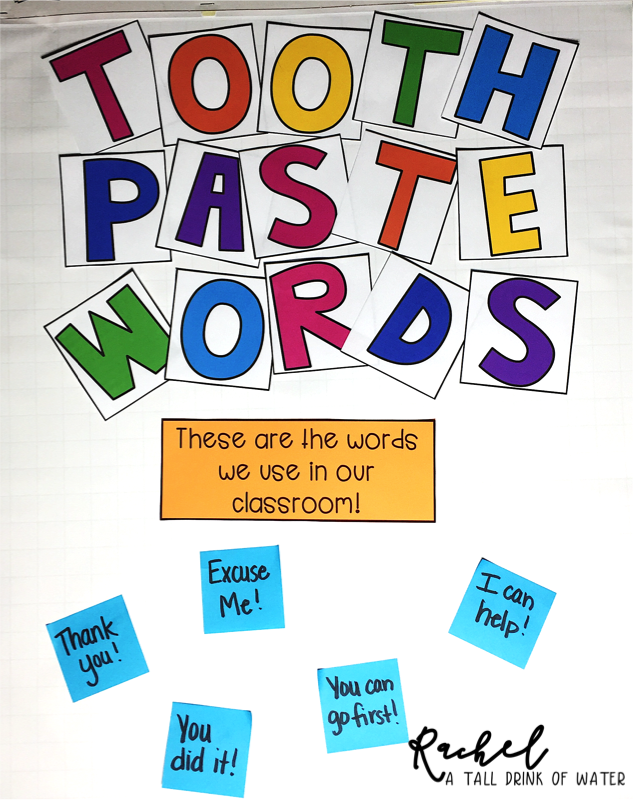 First Week of School Activities - Ms. Rachel Vincent