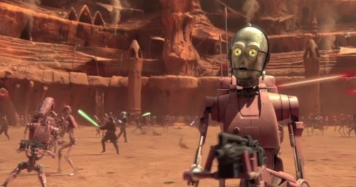 STAR WARS AFICIONADO WEBSITE: CLASSIC IMAGE: "DIE, JEDI DOGS!"