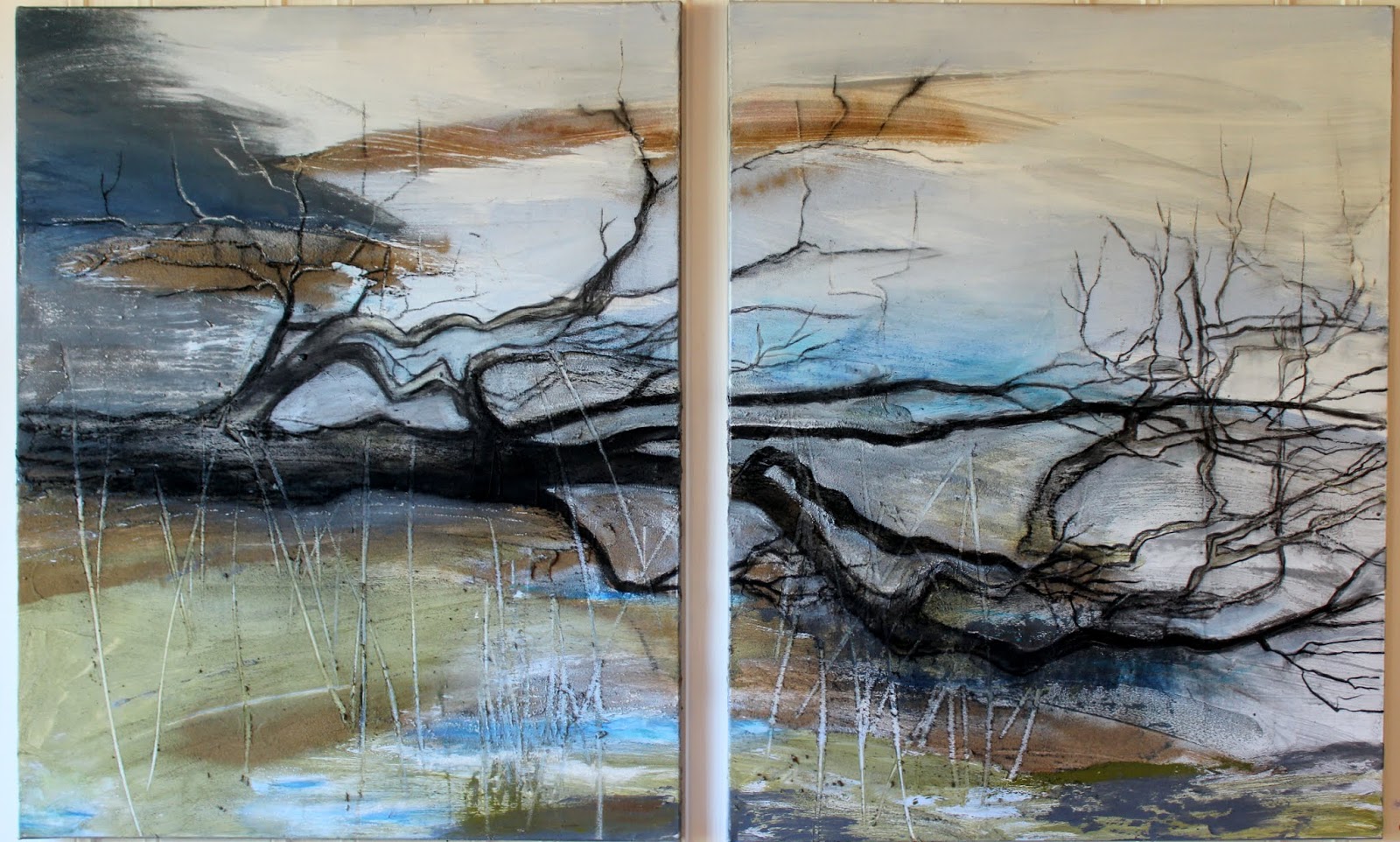 Billedkunstner Randi Beck: Malerier