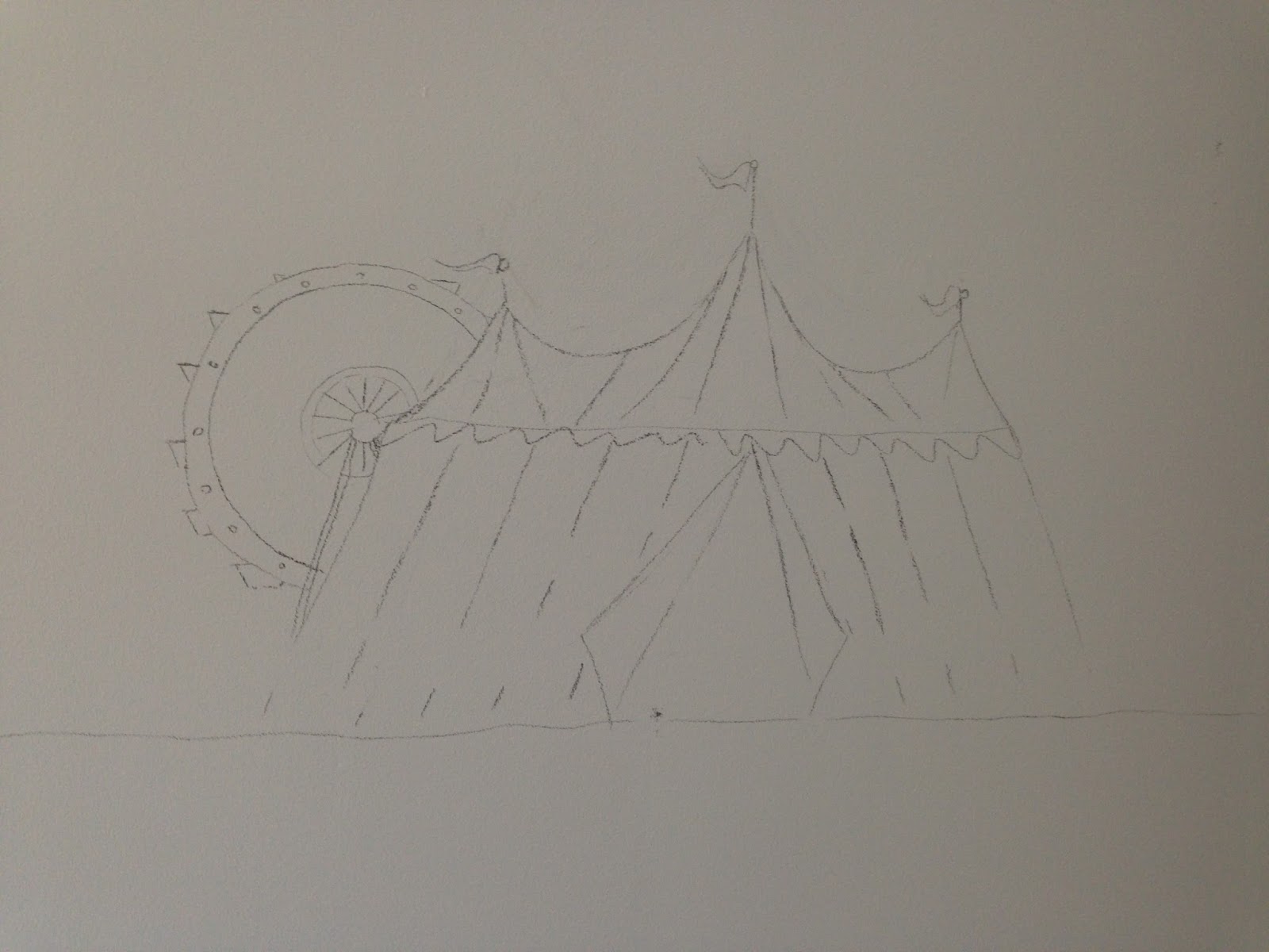 MURAL INFANTIL _ "El Circo de Ángel" - Rojosillón