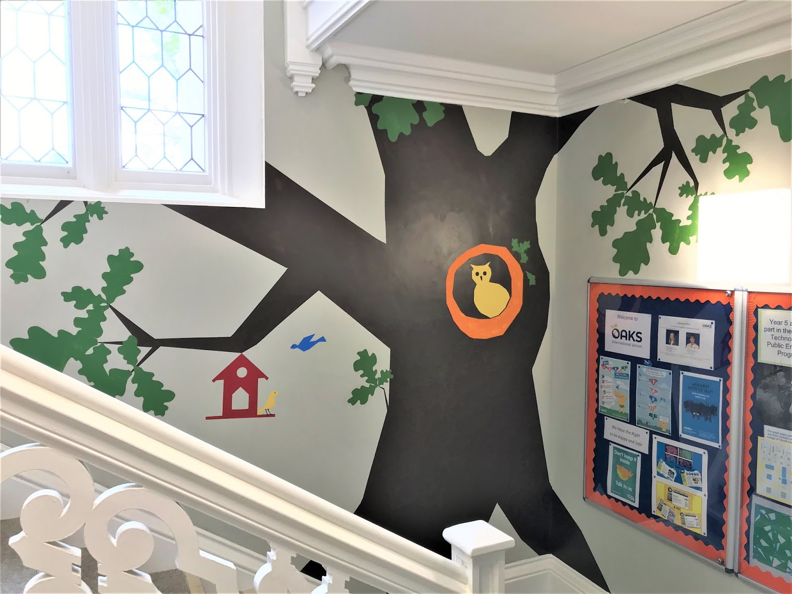 A little Donnerwetter Blog: Oak Tree Mural