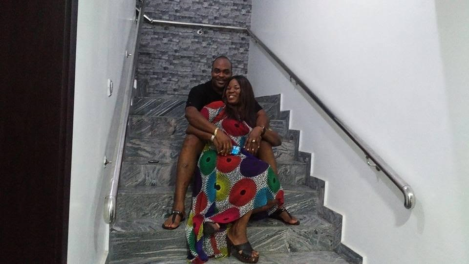 Photos: Actor Emeka Ossai shows off his newly built home