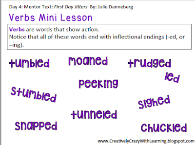 Creatively Crazy With Learning: Back to School Mentor Text Lesson Plans