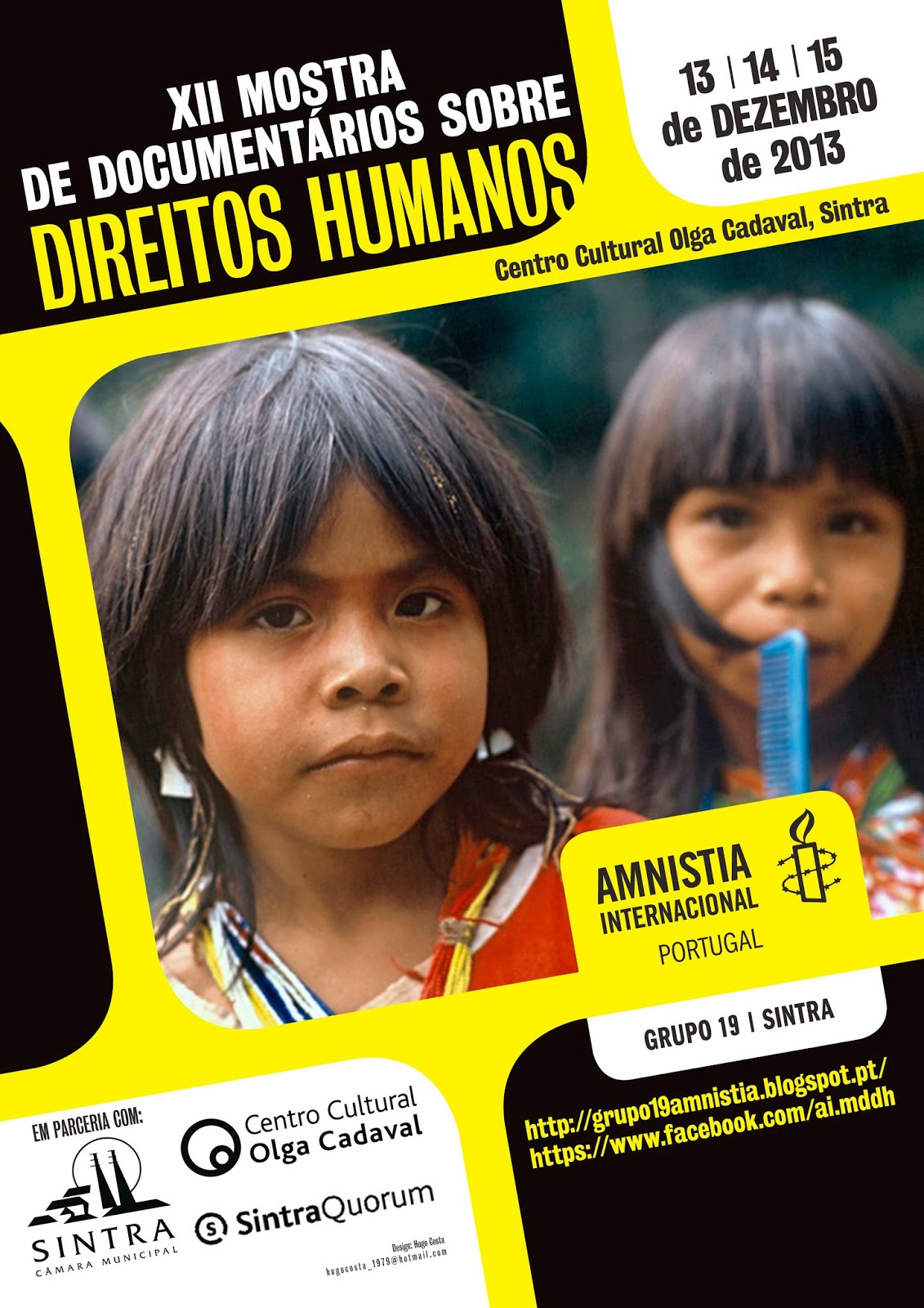 Amnistia Internacional Portugal - Grupo 19/Sintra: XII Mostra